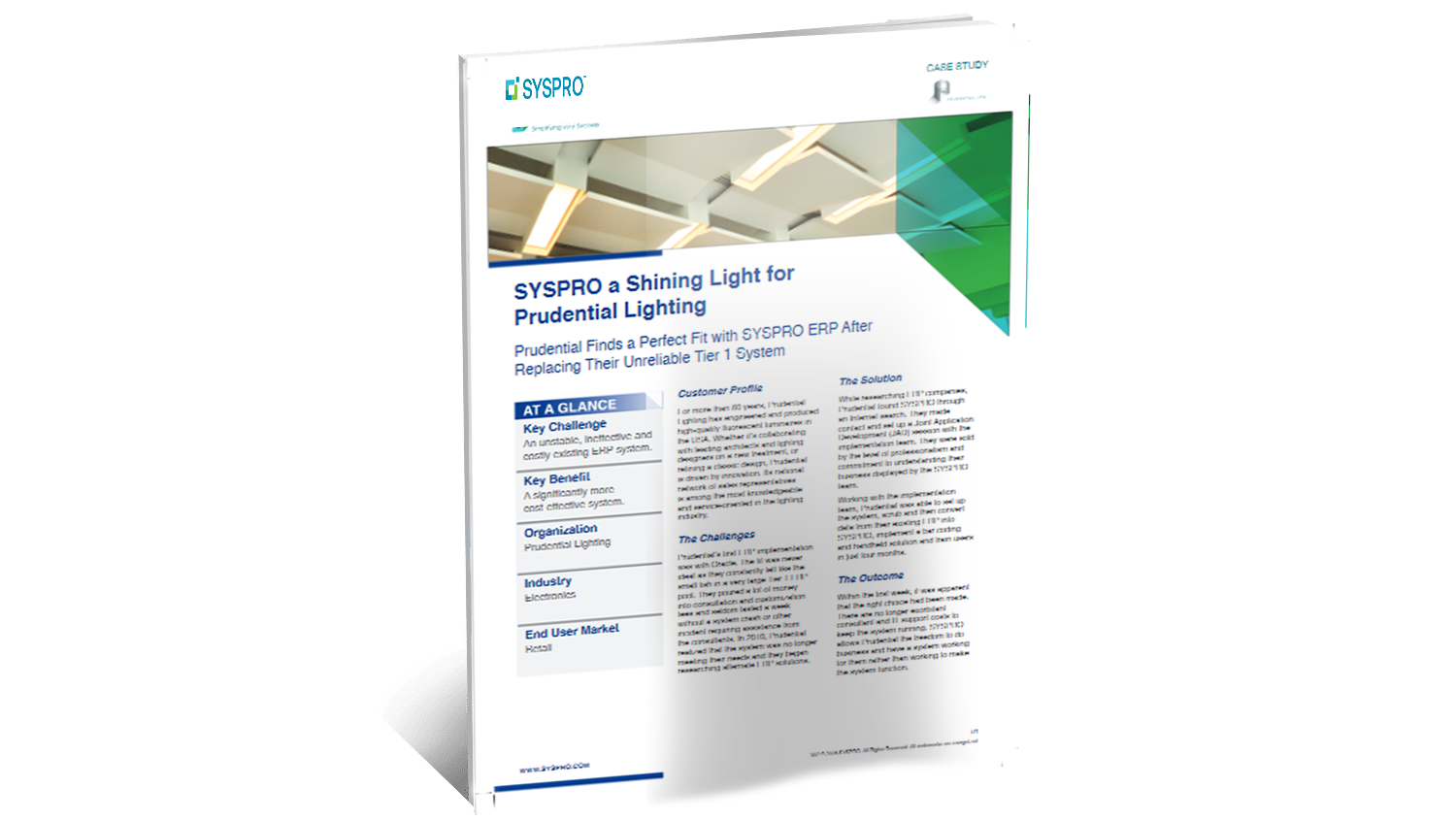 Prudential Lighting - SYSPRO - Asia